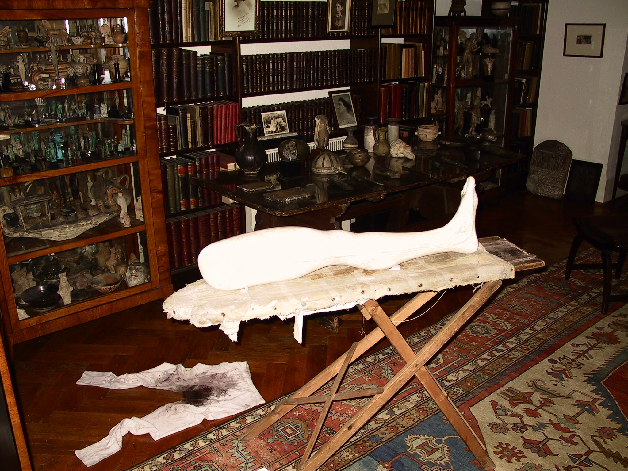 Stuart Brisley - The Collection of Ordure - Freud Museum London