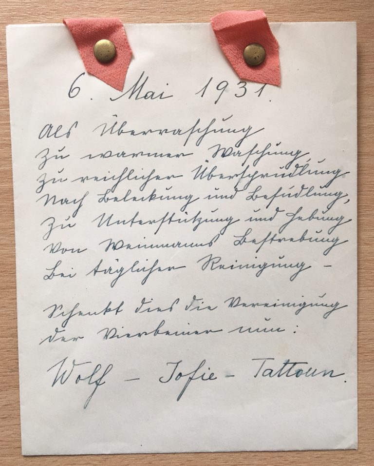 Freud at Home with his Dogs - Freud Museum London