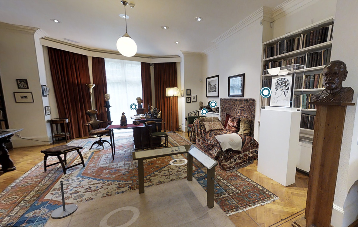 Virtual Tour | Visit The Museum | Freud Museum London