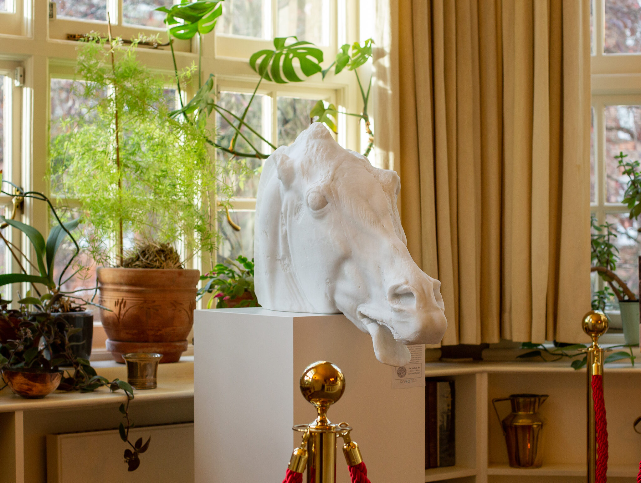 A Pentelic Marble Copy of the Selene Horse - Freud Museum